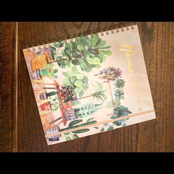 James Burke Collection | Office | Plant Notebook Plant Theme Hardcover ...